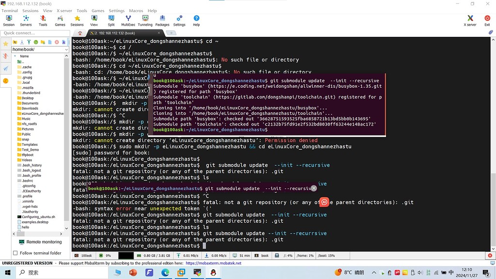 韦东山Linux快速入门资料上的问题 - 嵌入式Linux开发 - 嵌入式开发问答社区