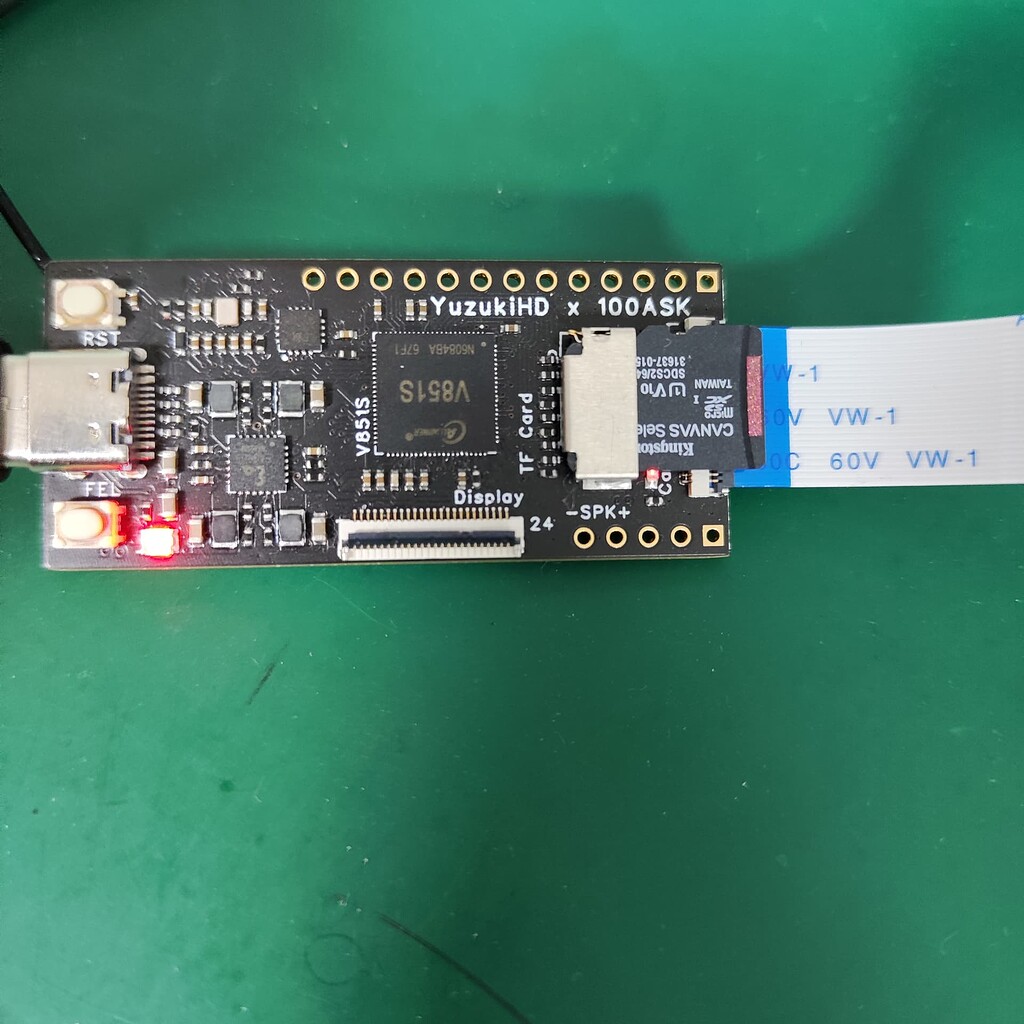 柚木PI_V851S识别不到TF卡 - 柚木PI-V851S - 嵌入式开发问答社区