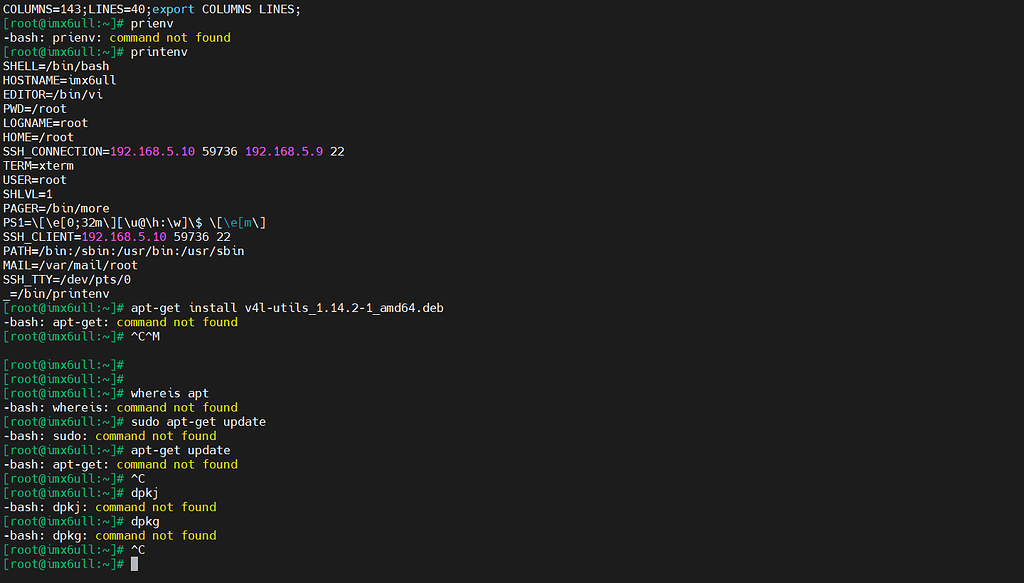 开发板基础命令使用不了 - LinuxKernel - 嵌入式开发问答社区
