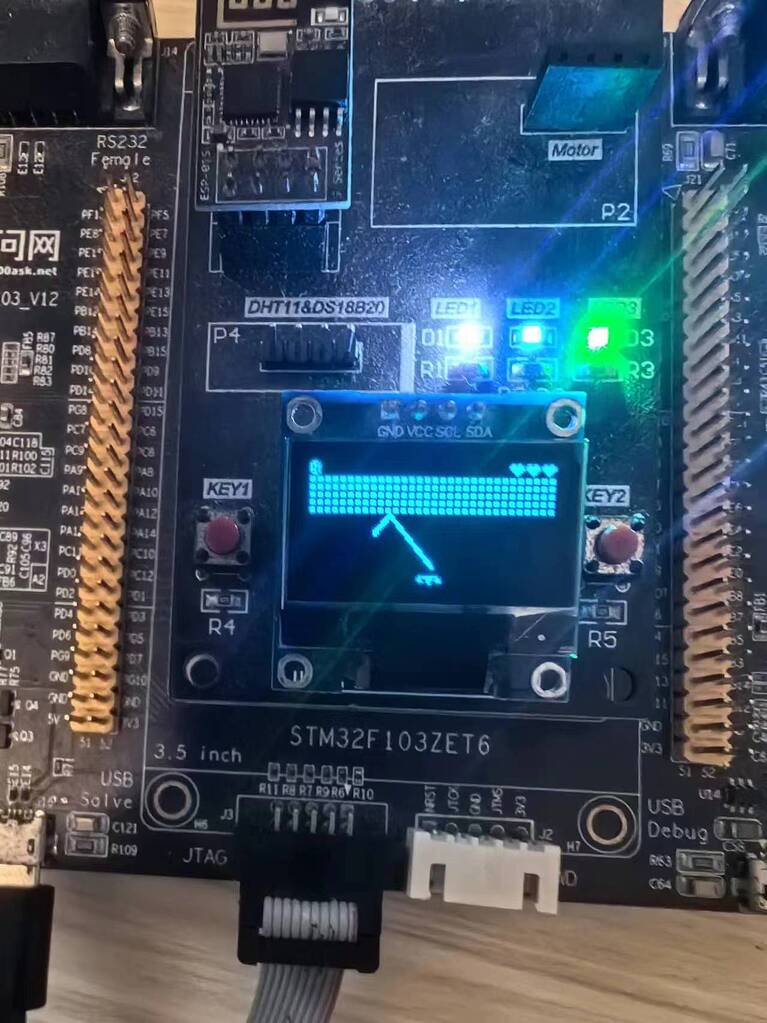 关于使用100ASK_STM32F103-PRO开发板调试oled局部刷新调不通的问题 - STM32F103_PRO - 嵌入式开发问答社区